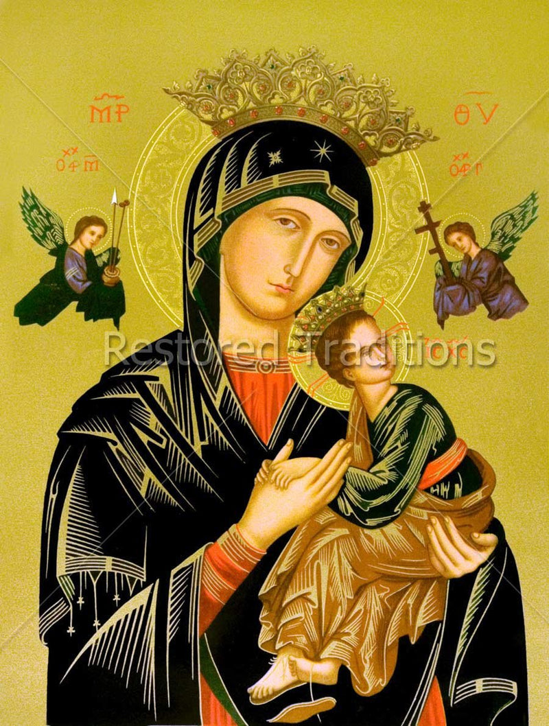Our Lady of Perpetual Help Icon | Restored Art - Restored Traditions