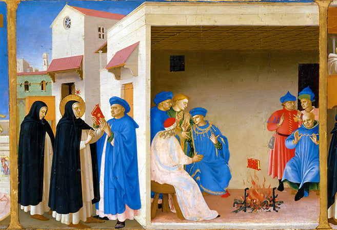 St. Dominic and the Albigensians | Royalty-Free Religious Image ...