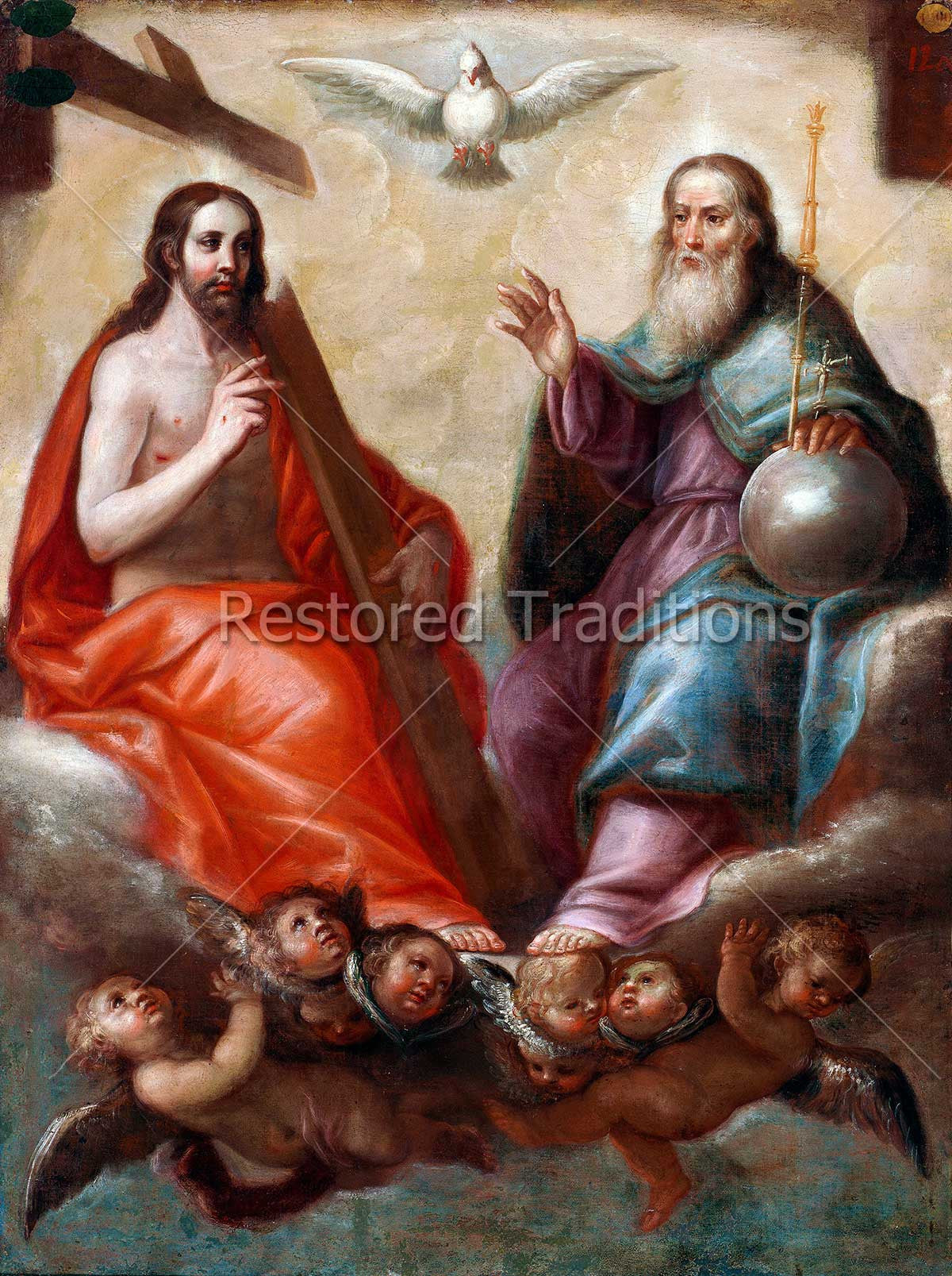 High Resolution Image | The Trinity - Restored Traditions