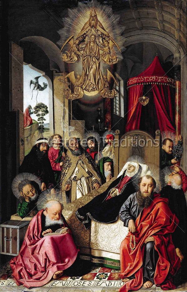 Death of Our Lady | Religious Royalty-Free Image - Restored Traditions