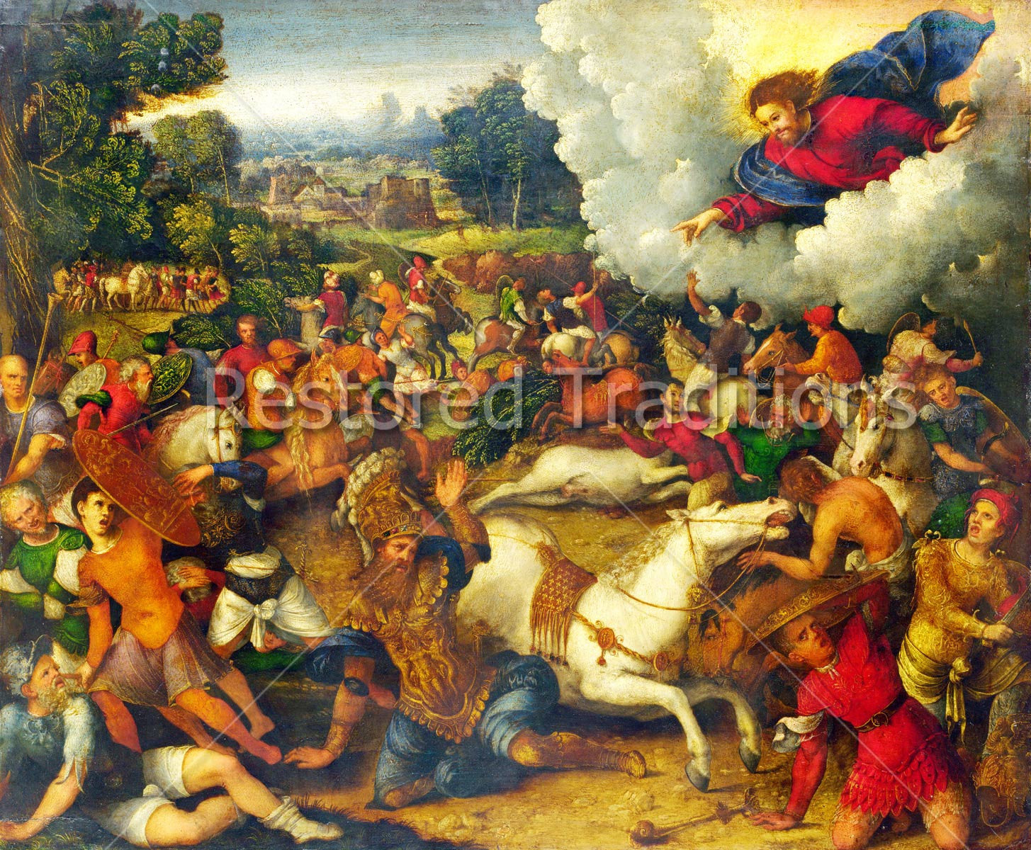St. Paul's Conversion | Stock Art in High Resolution - Restored Traditions
