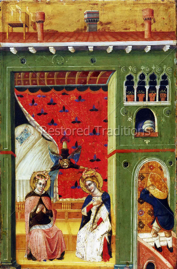 St. Cecilia and St. Valerian | Royalty-Free Image - Restored Traditions