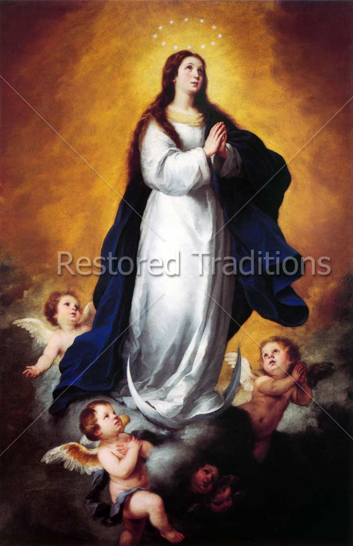 Virgin of the Immaculate Conception – Murillo | High-Quality Art ...