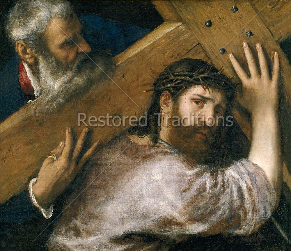 Jesus Carrying The Cross Images