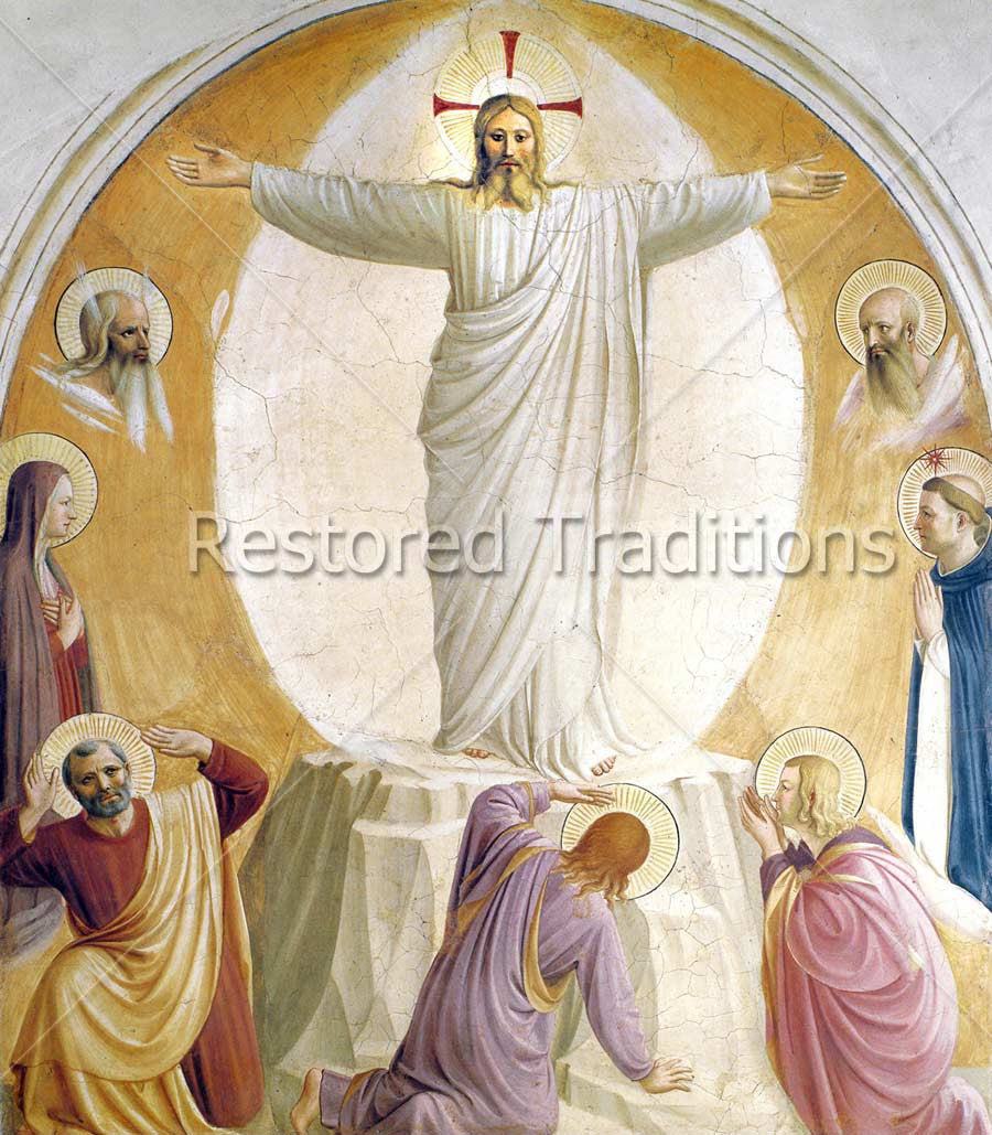 Transfiguration – Angelico | High Resolution Image Download - Restored ...