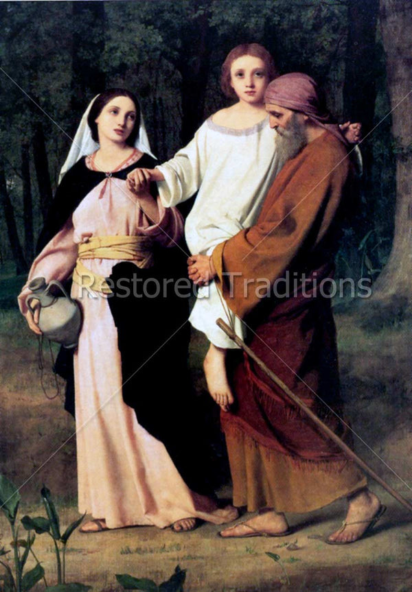 The Holy Family | Hi-Res Stock Art - Restored Traditions