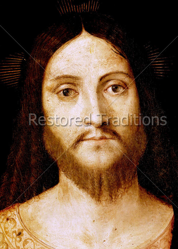 Portrait of Jesus Christ | Stock Art in High Resolution - Restored ...