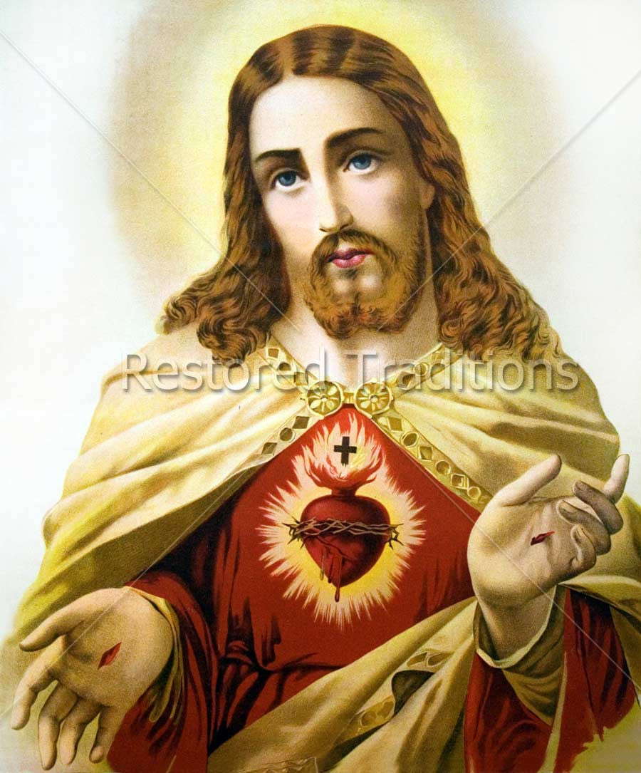 Catholic Stock Art | High Resolution Image of the Sacred Heart ...