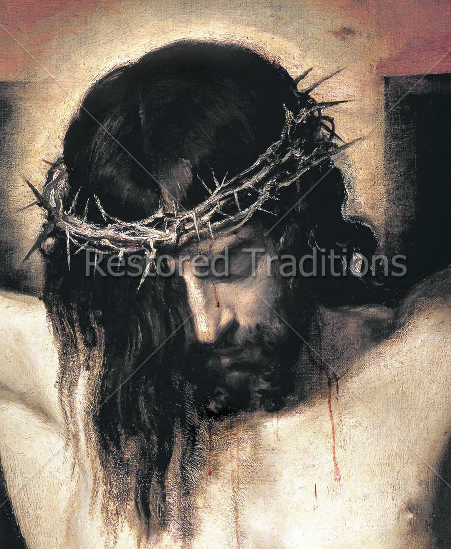 Jesus Christ on the Cross, by Diego Velazquez | High Resolution Image ...